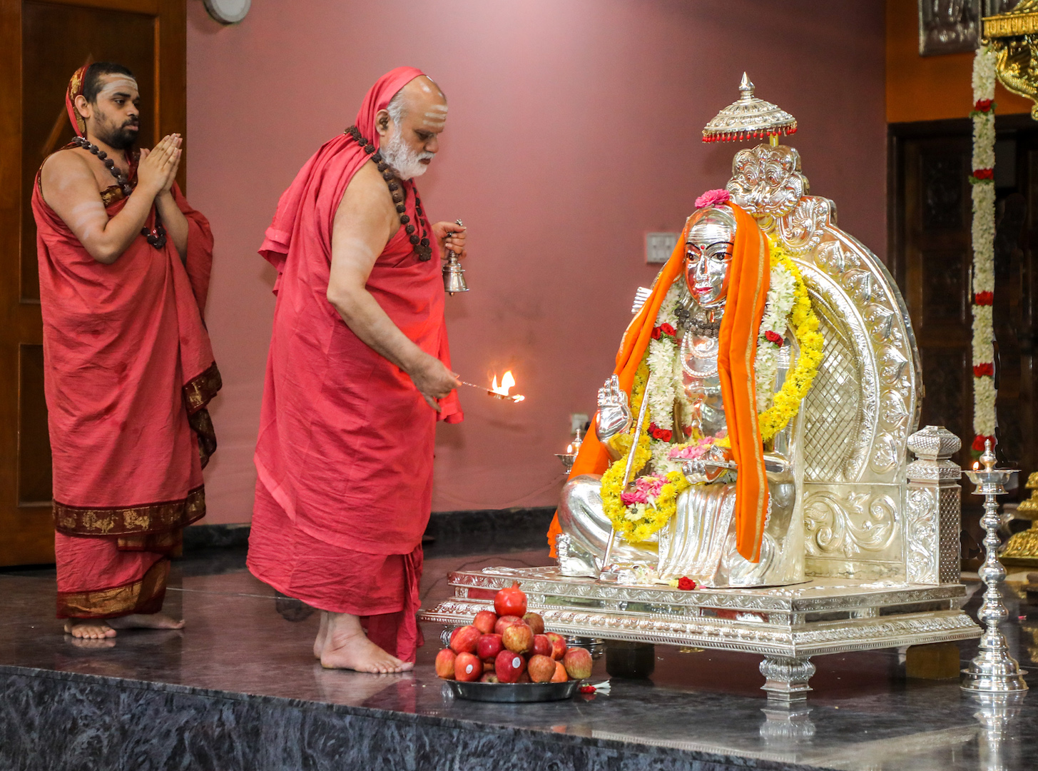 Events at Sringeri on the occasion of Dedication of the Holy Statue of ...